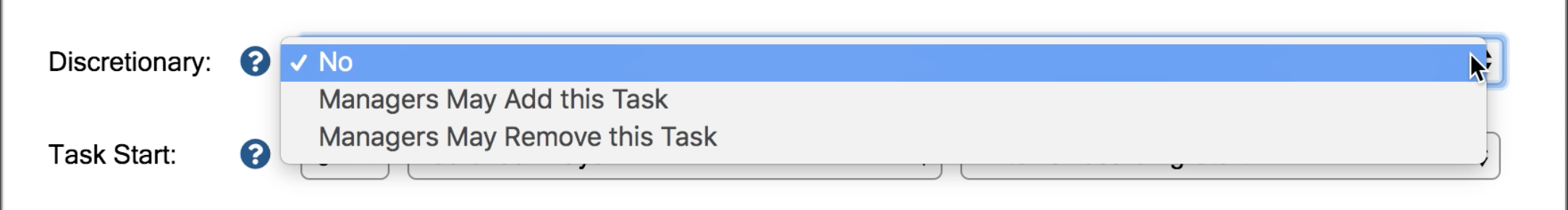 Setting up task – ExponentHR Elevate