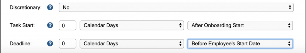 Setting up task – ExponentHR Elevate
