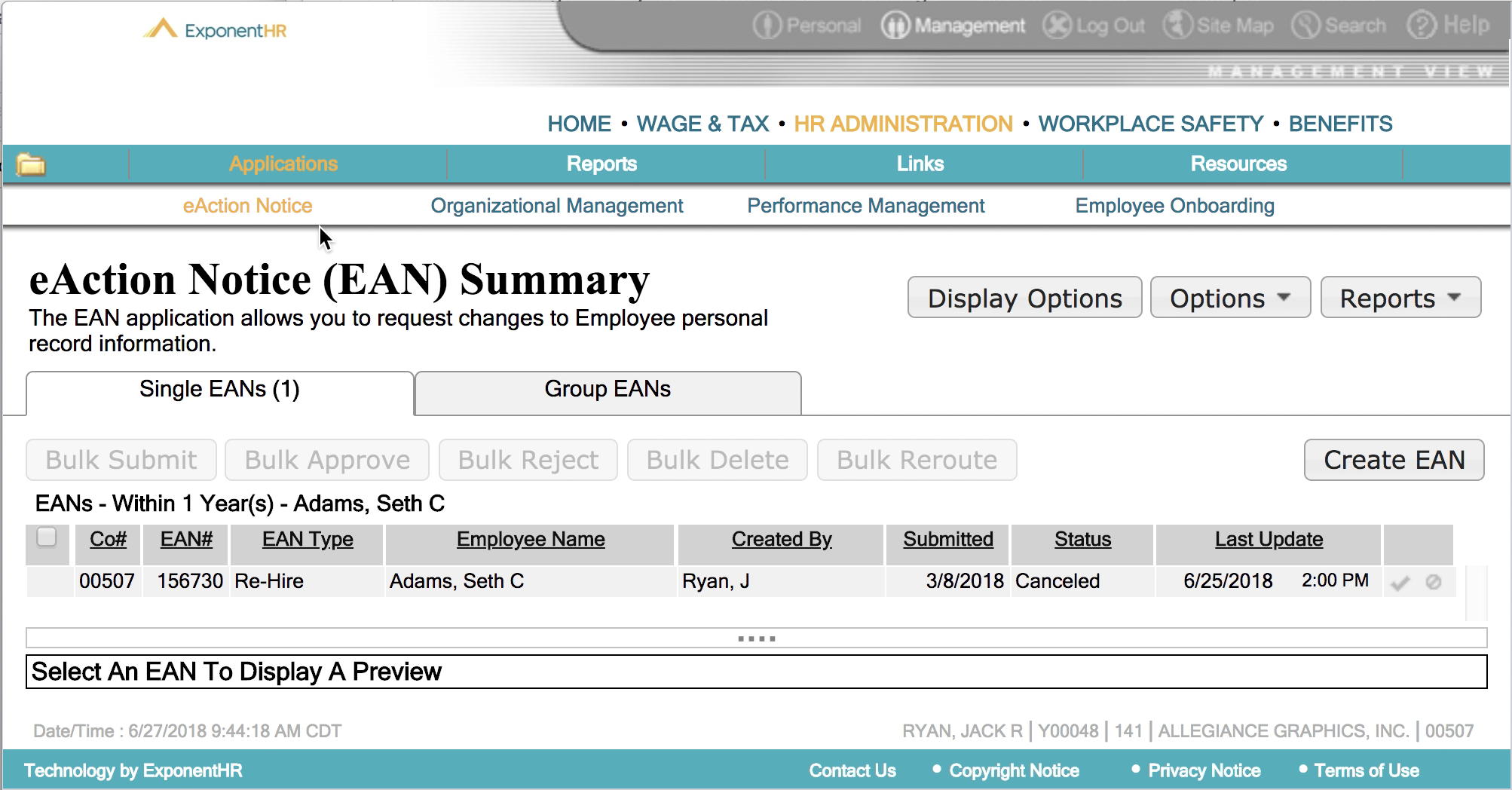 Introduction to initiation – ExponentHR Elevate