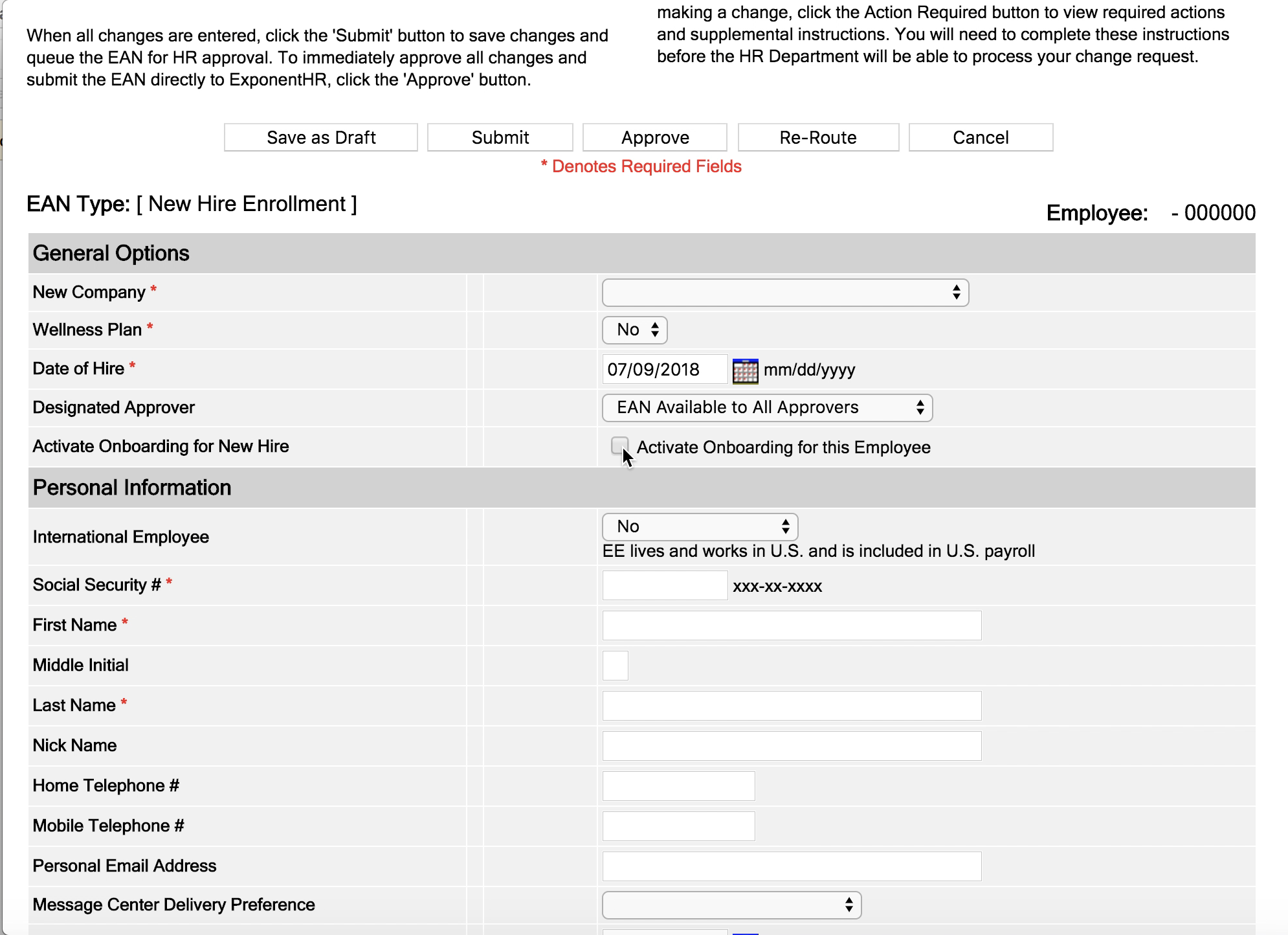 Introduction to initiation – ExponentHR Elevate