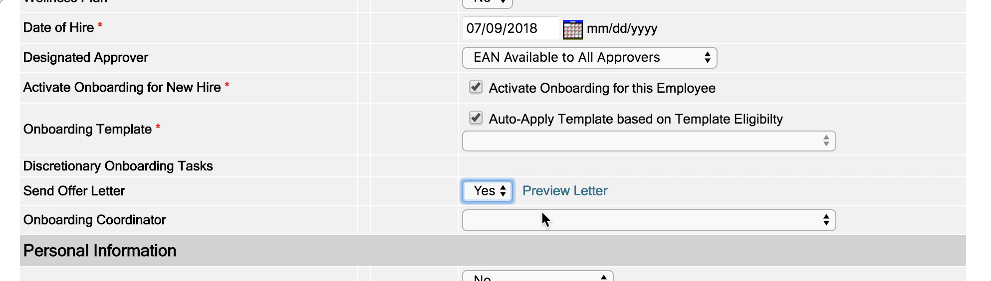 Introduction to initiation – ExponentHR Elevate