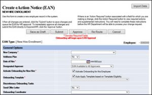 Initiating Onboarding – ExponentHR Elevate
