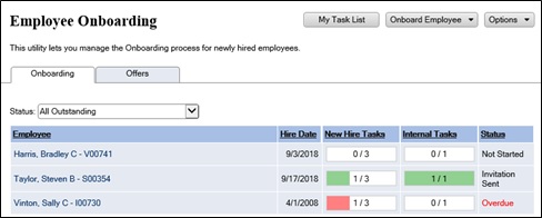 Offer Letters – ExponentHR Elevate