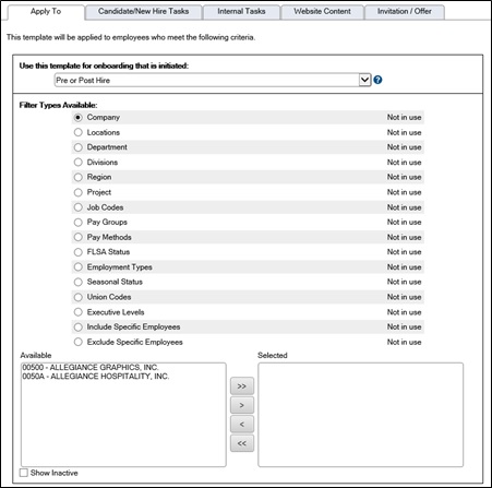 Apply To – ExponentHR Elevate